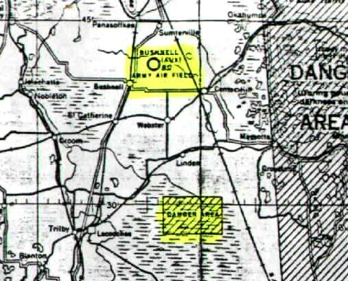 Bushnell Florida Map